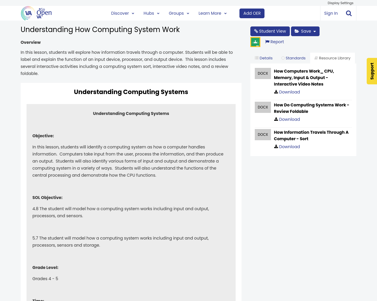 Understanding How Computing System Work | #GoOpenVA