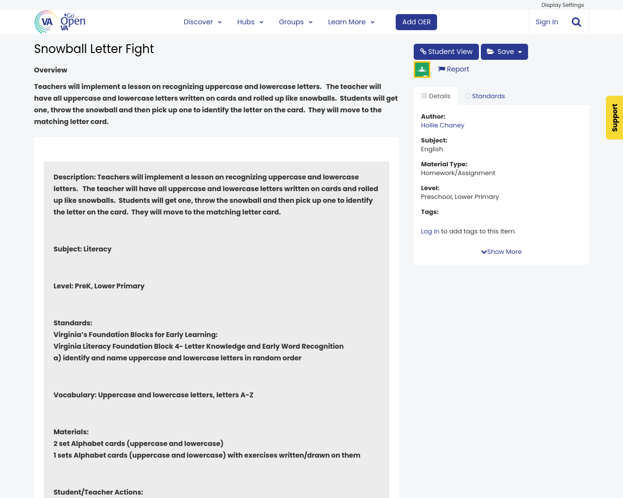 Snowball Letter Fight | #GoOpenVA