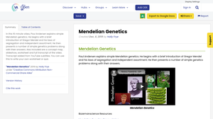 Mendelian Genetics | #GoOpenVA