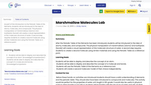 Marshmallow Molecules Lab | #GoOpenVA
