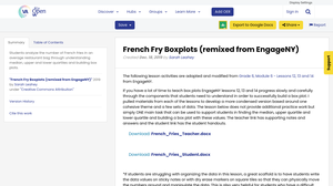 French Fry Boxplots (remixed from EngageNY) | #GoOpenVA