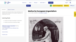 Motive for European Imperialism | #GoOpenVA