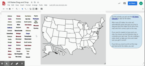 Labeling the 50 States | #GoOpenVA