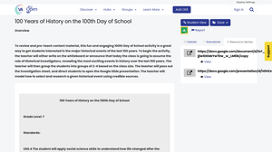 100 Years of History on the 100th Day of School | #GoOpenVA