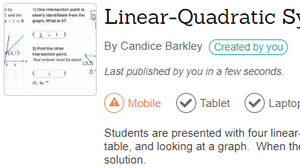 Linear-Quadratic Systems Multiple Methods | #GoOpenVA