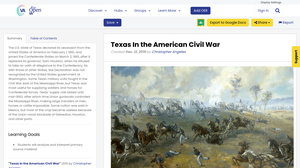 Texas In the American Civil War | #GoOpenVA