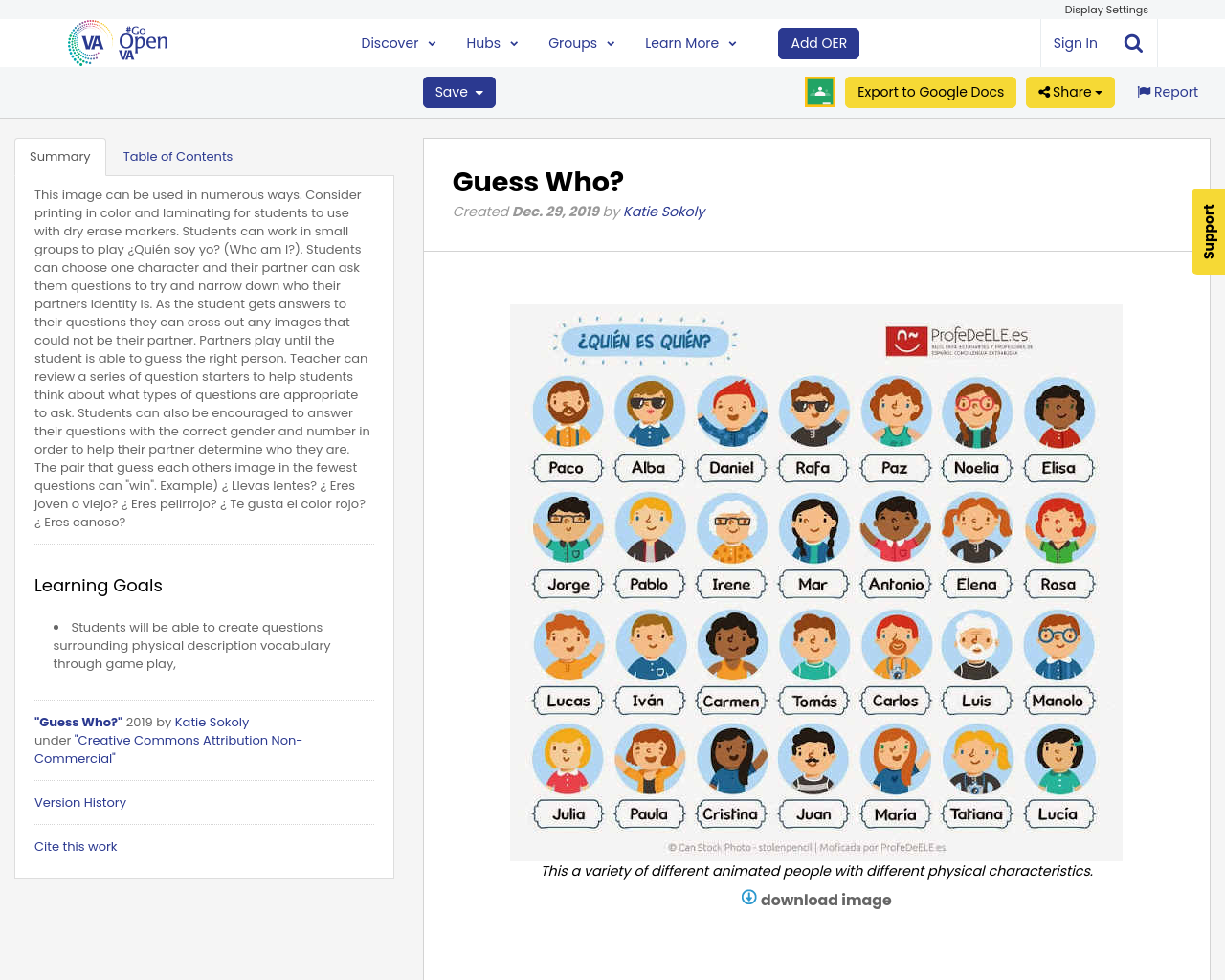 Guess Who? | #GoOpenVA